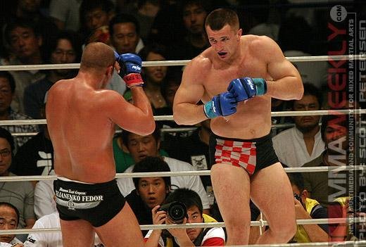 Relembre a luta fantástica entre Fedor Emelianenko e Mirko Cro Cop ...
