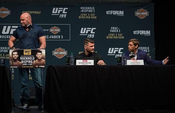 Imagens da coletiva e encaradas do UFC 199 - Superesportes