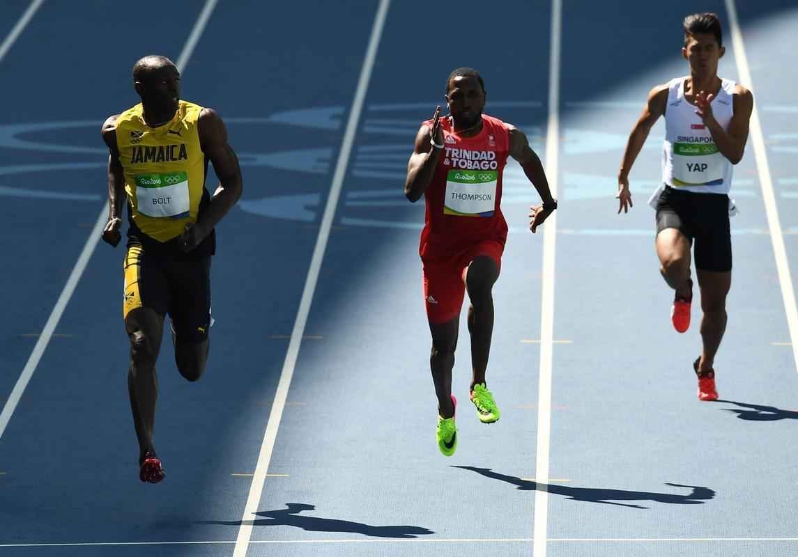 Usain Bolt por todos os ângulos na classificatória dos 100m rasos ...