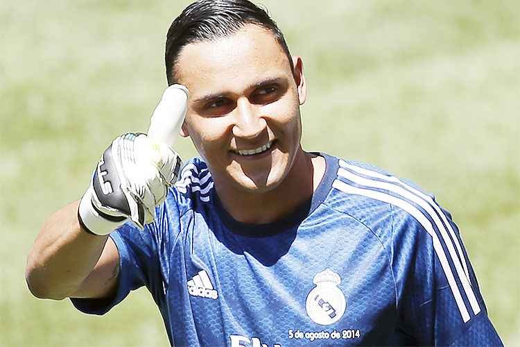Em sua apresentação ao Real Madrid, Navas celebra 'dia mais importante ...