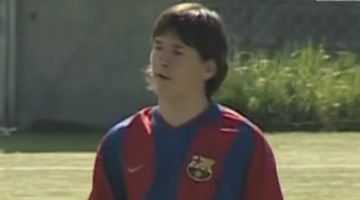 Barcelona divulga vídeo com lances inéditos de Lionel Messi aos 15 anos ...