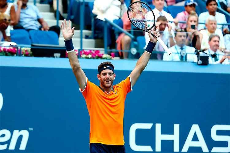 Del Potro vence Isner e vai às semifinais do Aberto dos Estados Unidos ...