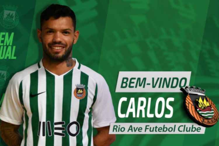 Clube português anuncia a contratação do atacante Carlos, revelado pelo ...