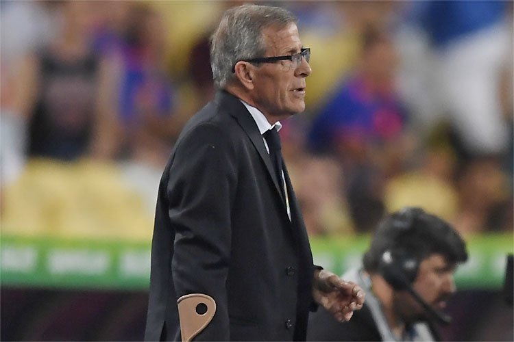 Óscar Tabárez comemora vitória difícil do Uruguai e vê Colômbia como ...