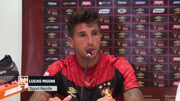 Lucas Mugni explica evolução no seu futebol: "Posso jogar no meio por ...