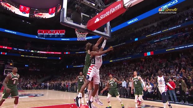 Basquete: Veja o bloqueio monstro de Robin Lopez sobre os Wizards ...